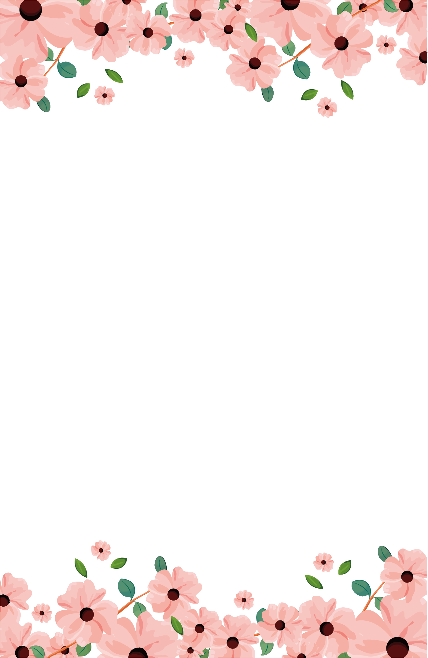 Flower Tattoo Template