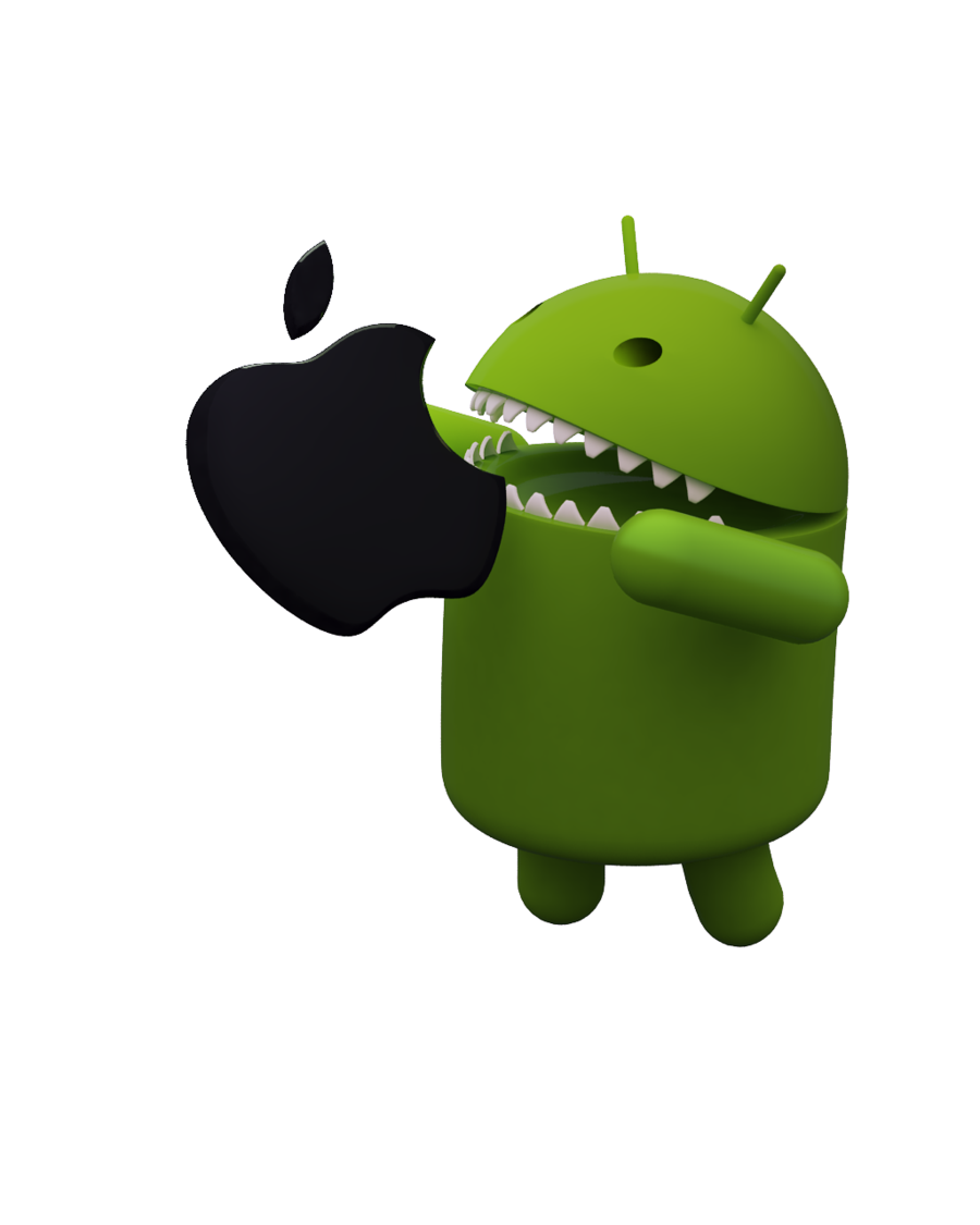Download Android Vs Iphone Apple Free Download PNG HD HQ PNG Image in ...
