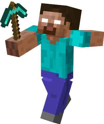 Download Minecraft Herobrine Png HQ PNG Image | FreePNGImg