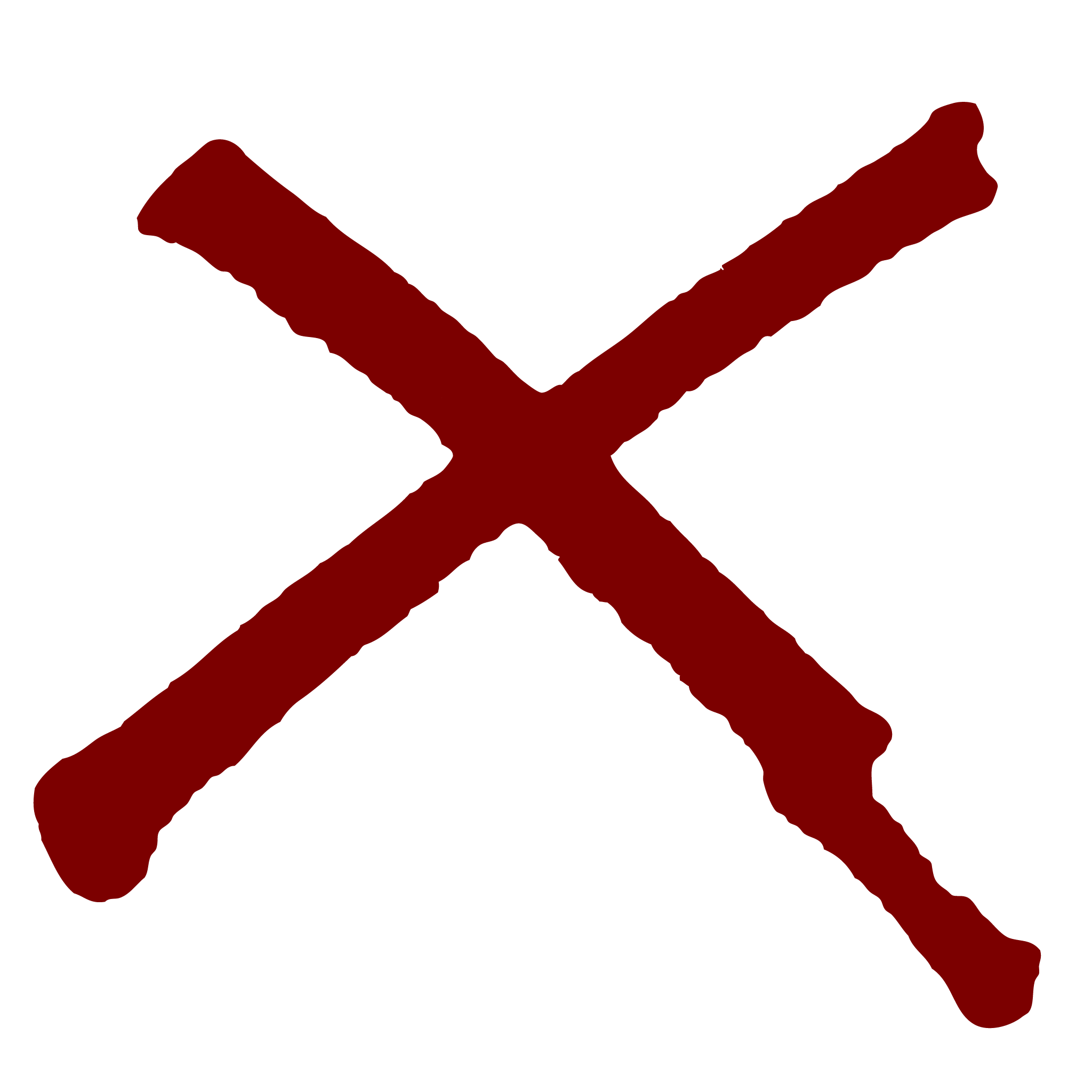 X Cross Scribble Icon Transparent Png Svg Vector File Healing – St ...